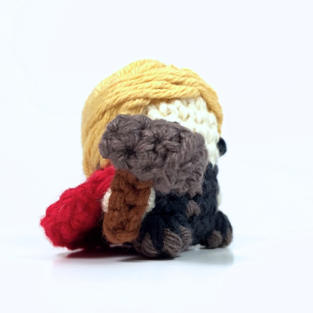 How to crochet: Thor's Hammer - Louie's Loops