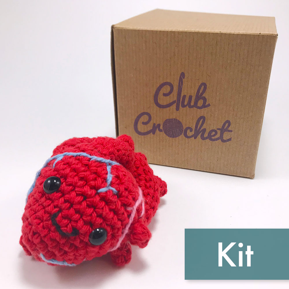 Anatomical Human Heart Pattern - Louie's Loops